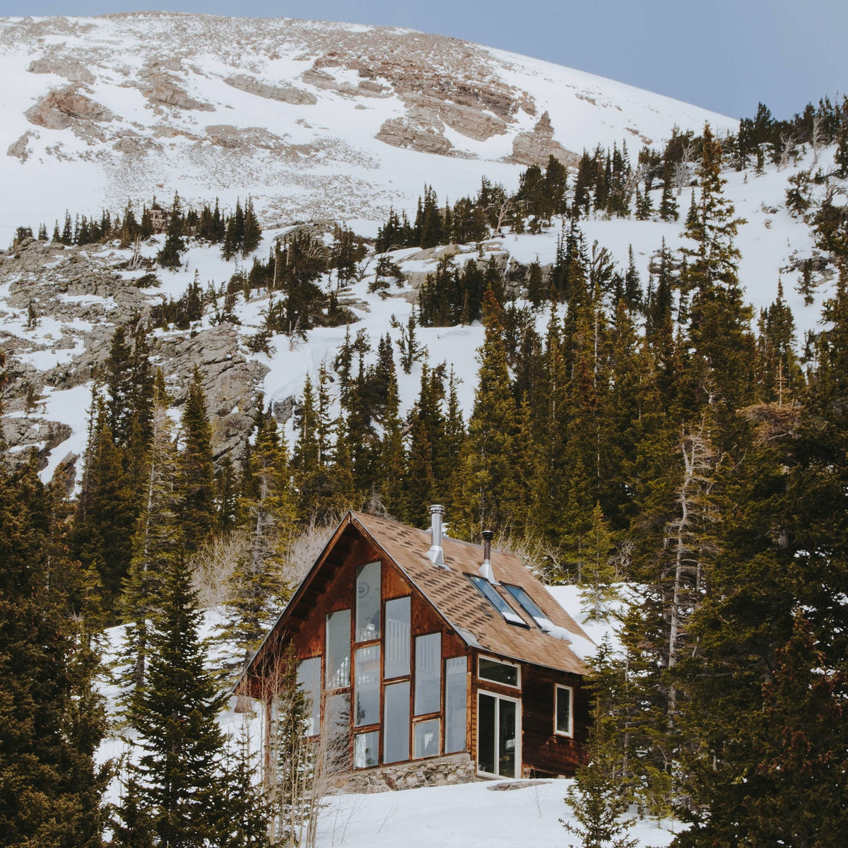 the winter cabins